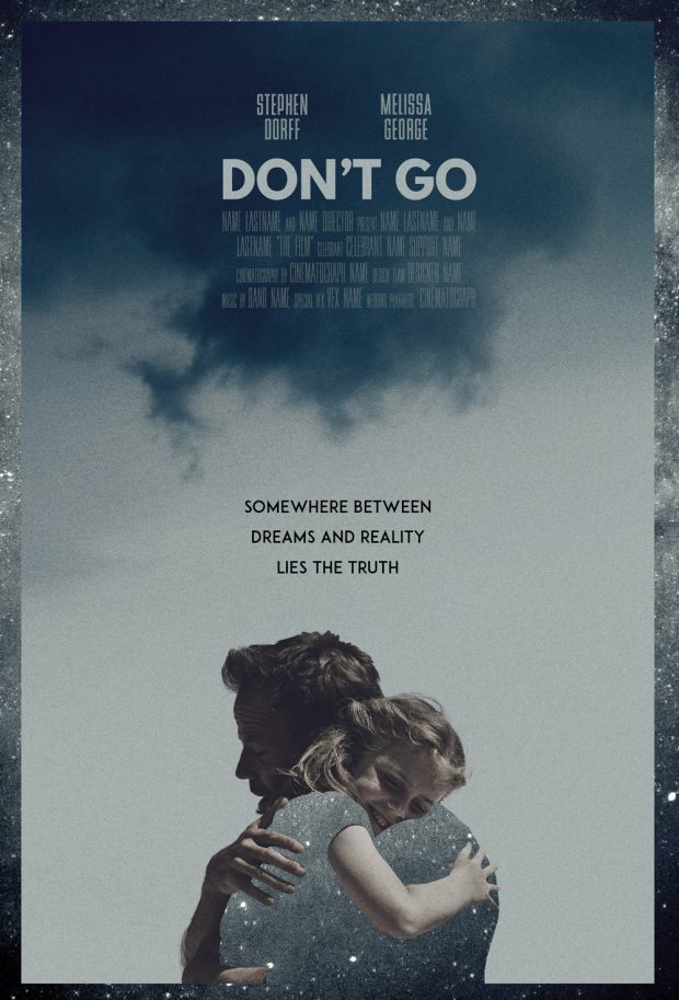 “DON’T GO” Theatrical Key Art