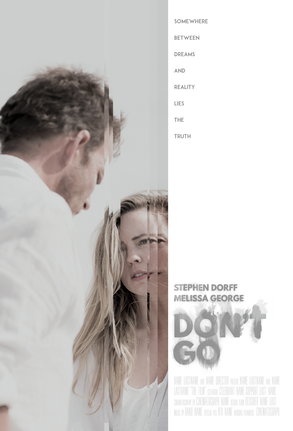“DON’T GO” Theatrical Key Art