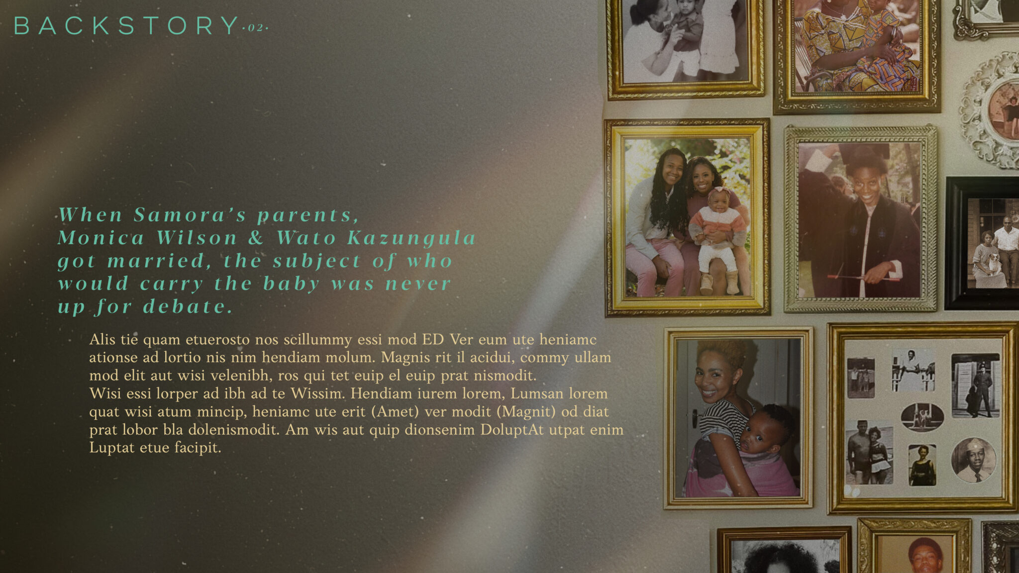 INDIE FILM PITCH DECK - Aaron Davis | Graphic Design