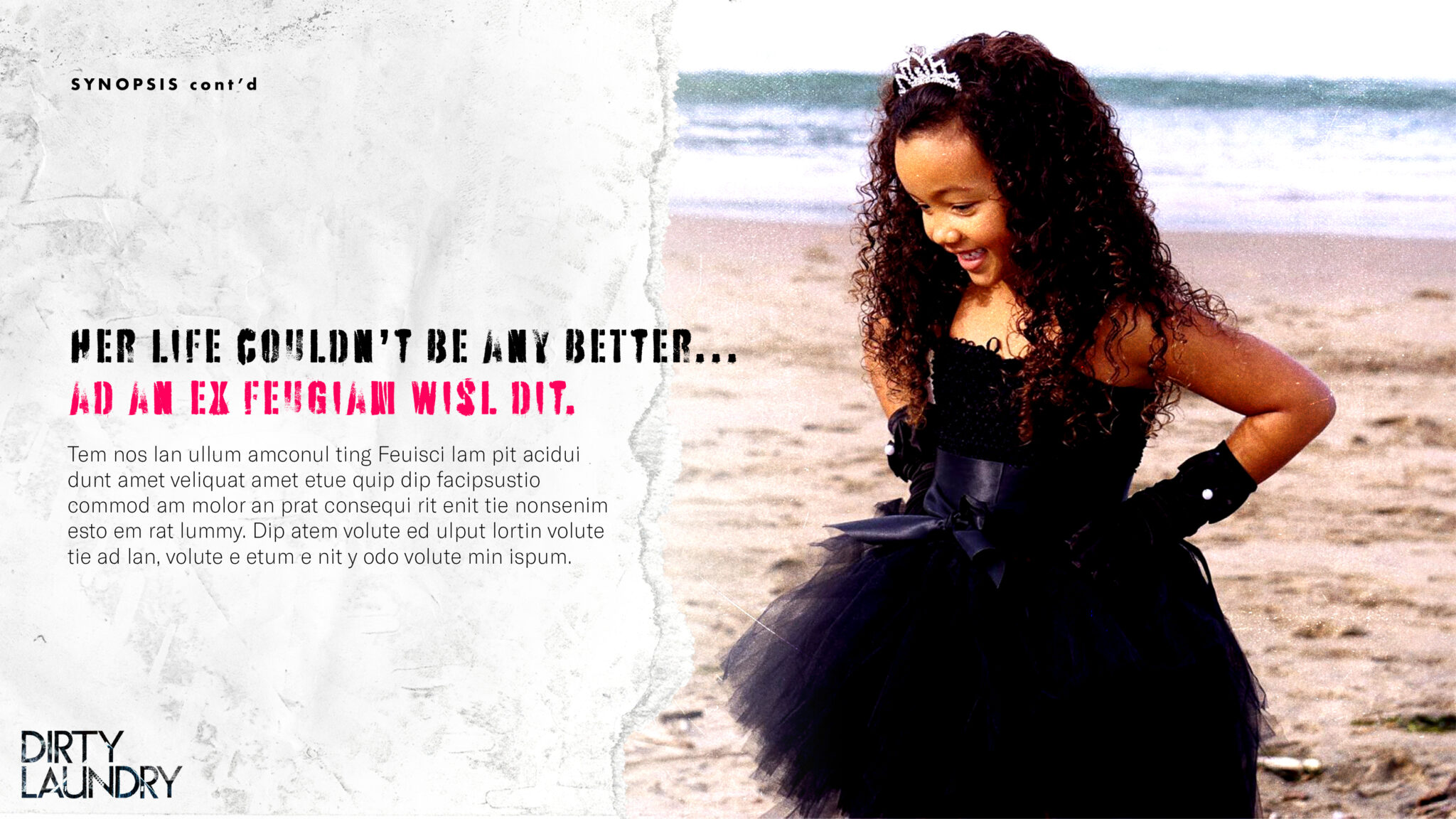 Pitch Deck-Series Bible Hybrid - Aaron Davis | Graphic Design