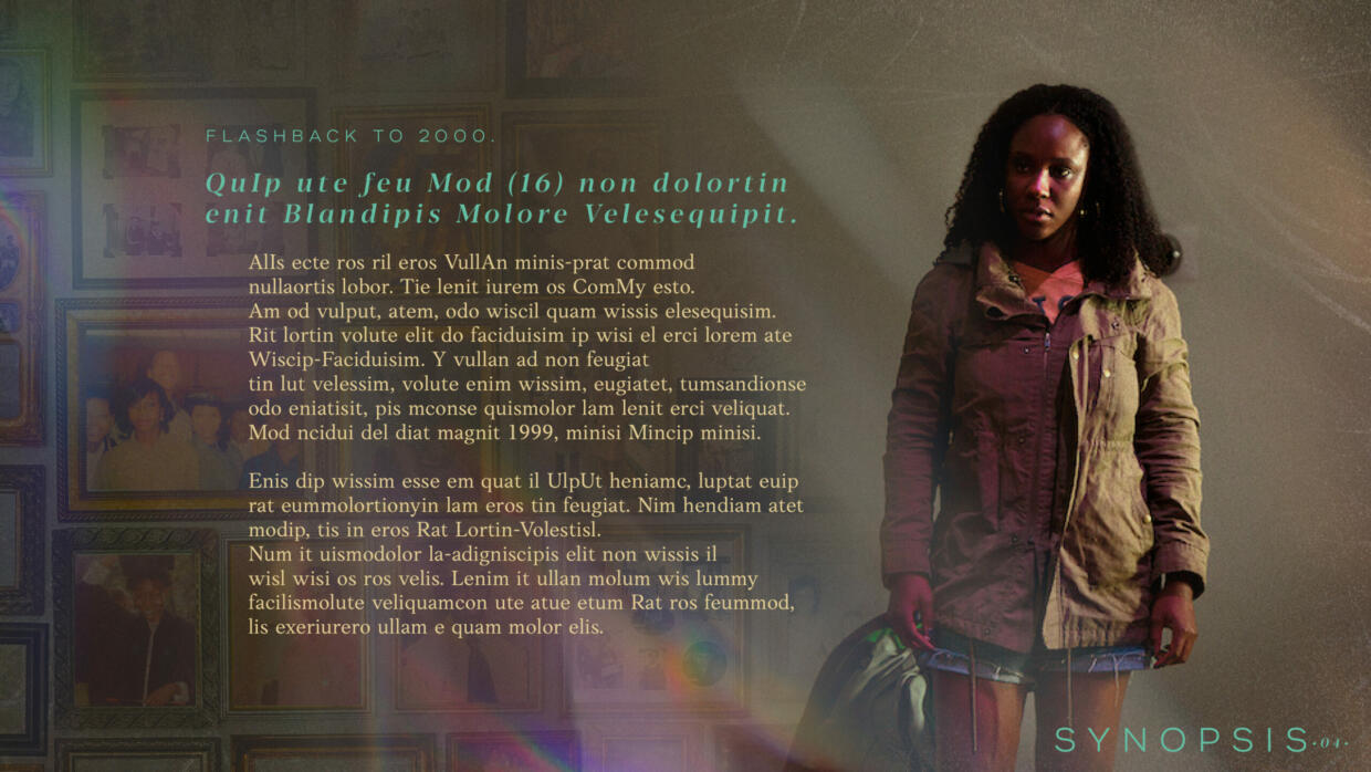 INDIE FILM PITCH DECK - Aaron Davis | Graphic Design