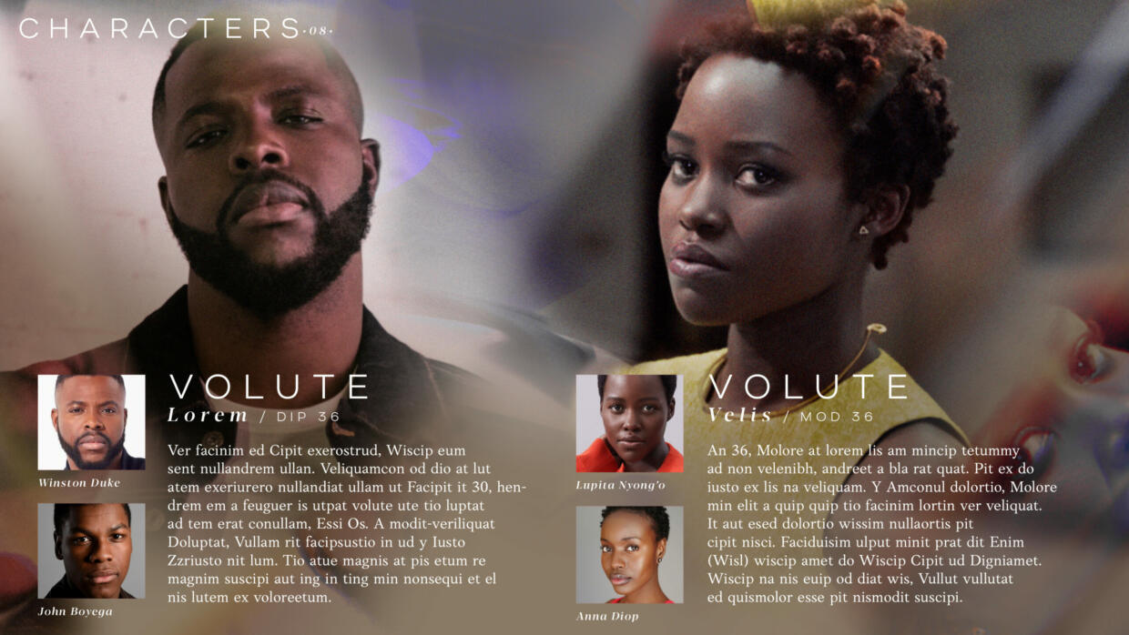 INDIE FILM PITCH DECK - Aaron Davis | Graphic Design